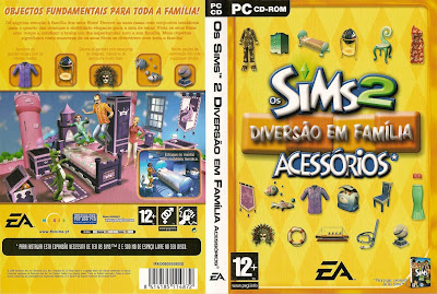 Capas para PS2, DVD, PS1 e muito mais.: Capas The Sims 2